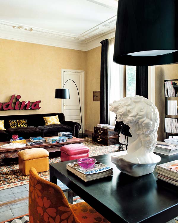 A Barcelone, une maison chaleureuse