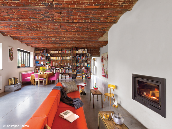 Une grange totalement transformée