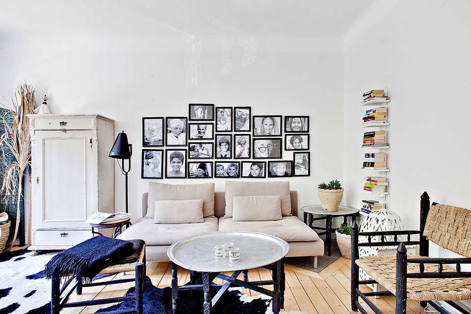 Le chic des couleurs et des matières naturelles