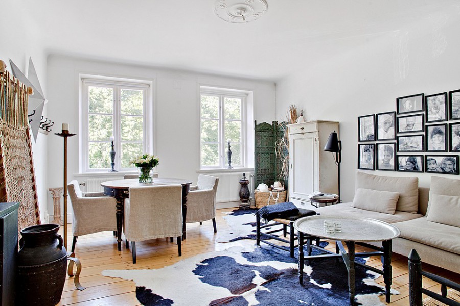 Le chic des couleurs et des matières naturelles