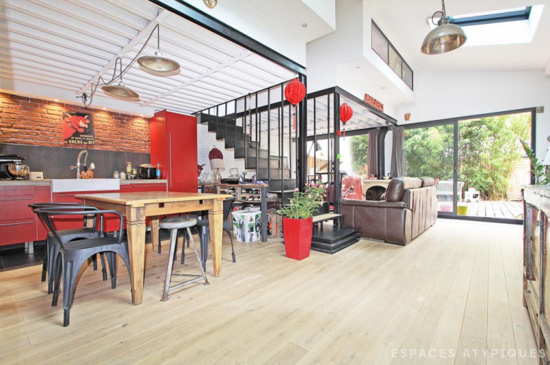 Une maison loft aux portes de Paris