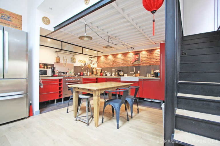 Une maison loft aux portes de Paris