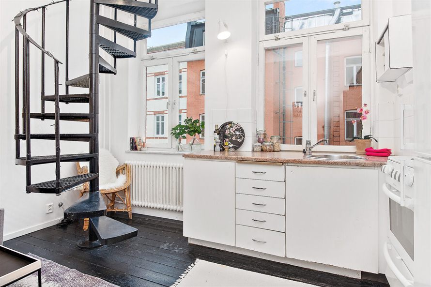 Un mini duplex en ville