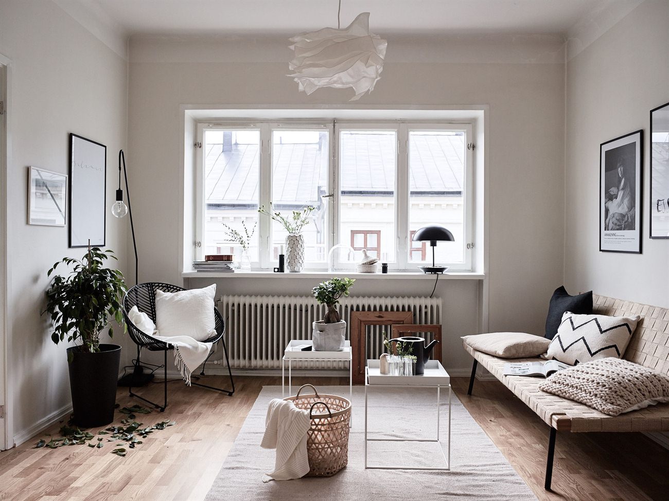 Dans un immeuble de style Bauhaus