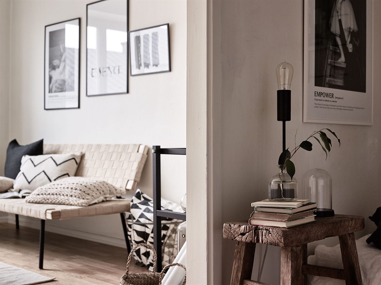 Dans un immeuble de style Bauhaus