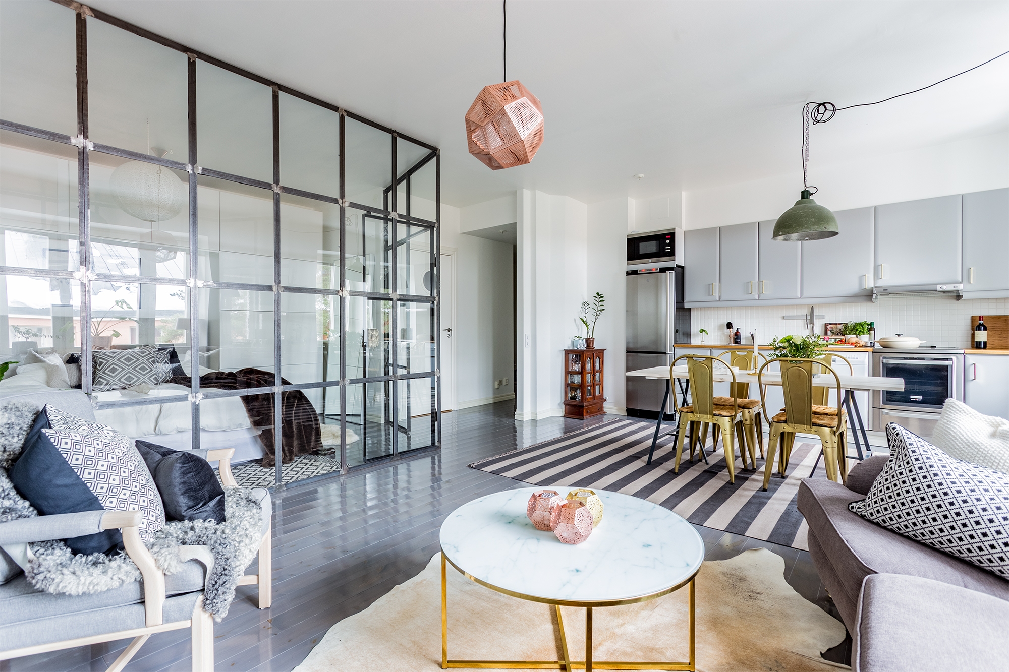 Une chambre totalement vitrée