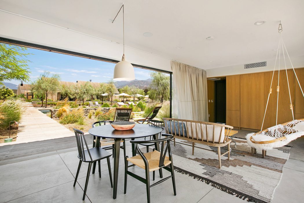 Une ferme moderne en Californie