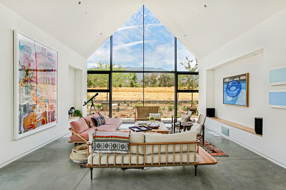 Une ferme moderne en Californie