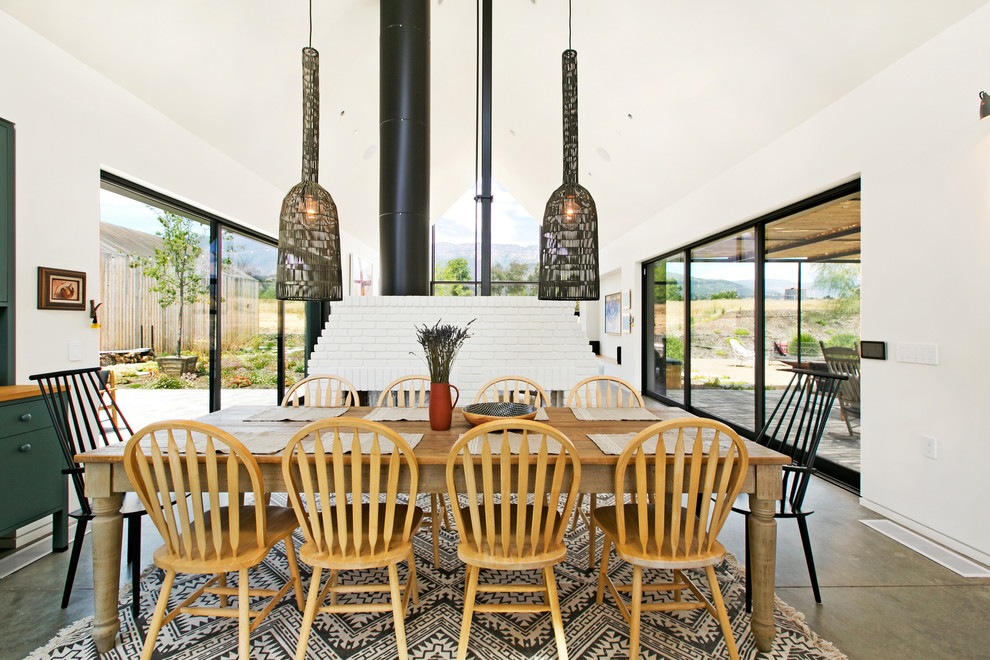 Une ferme moderne en Californie