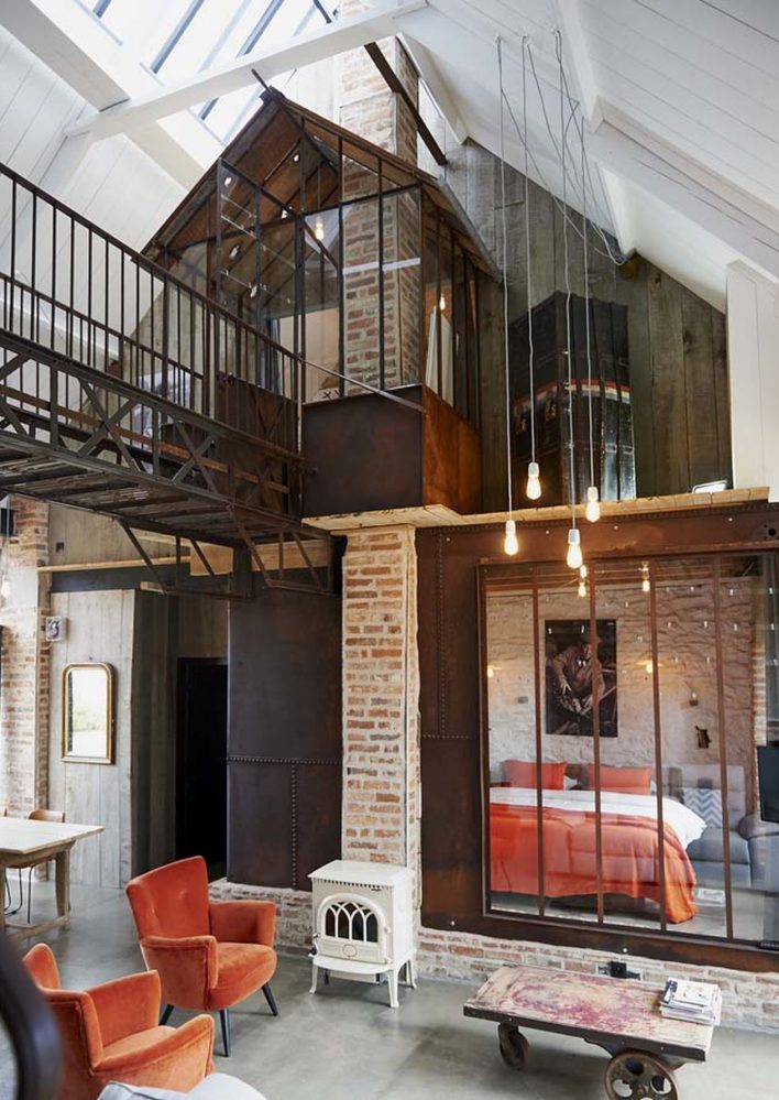 Un loft dans une grange
