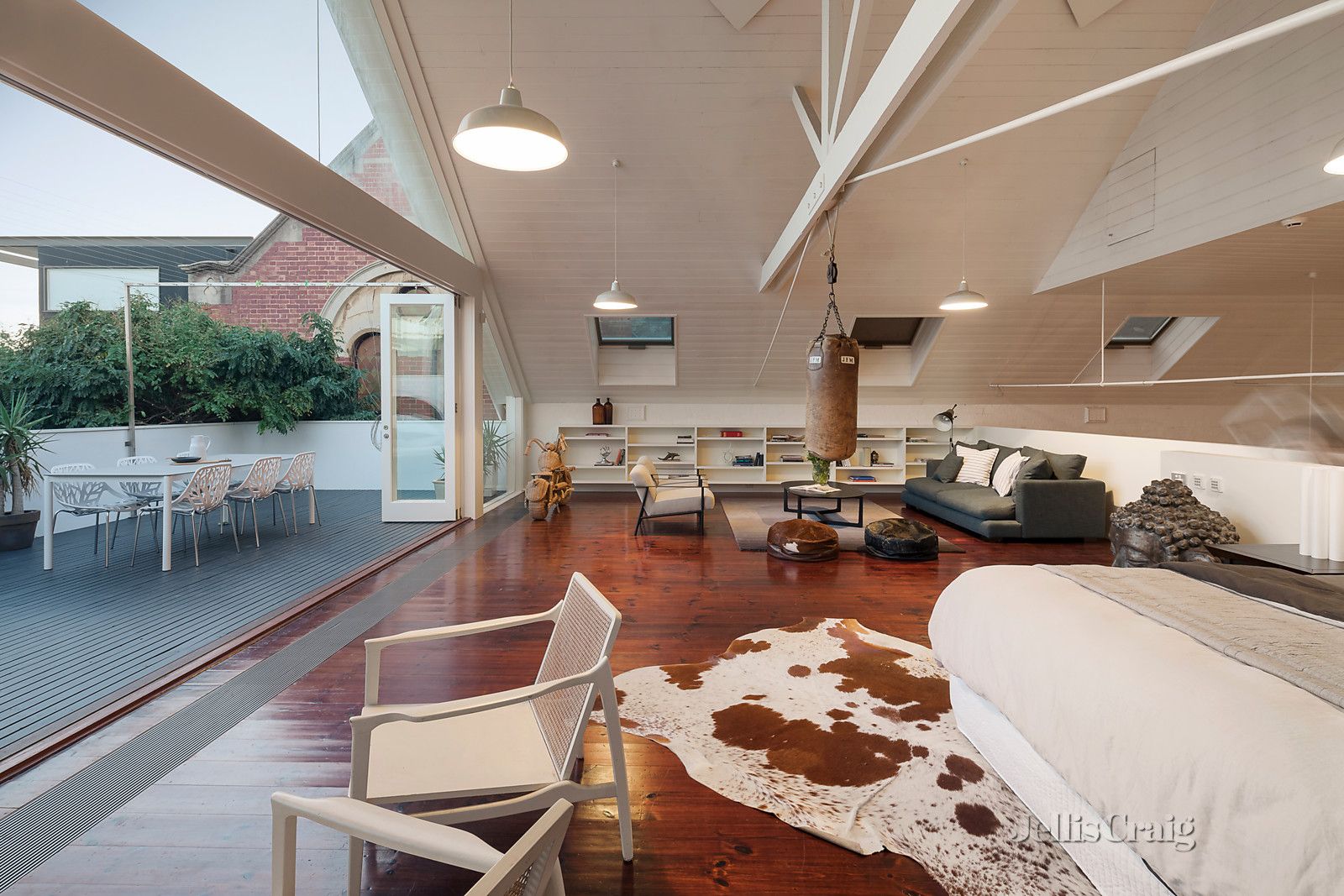 Une maison loft dans un lieu inattendu