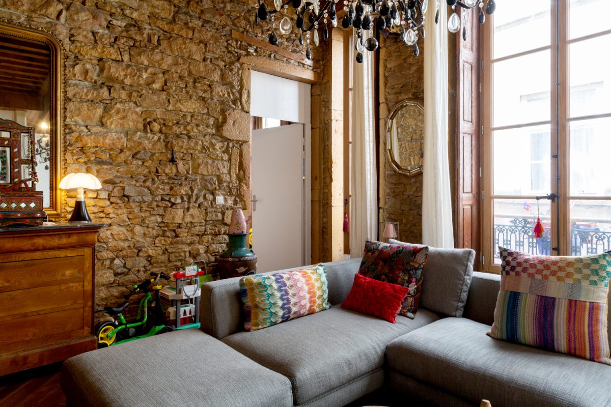 Un appartement atypique et coloré