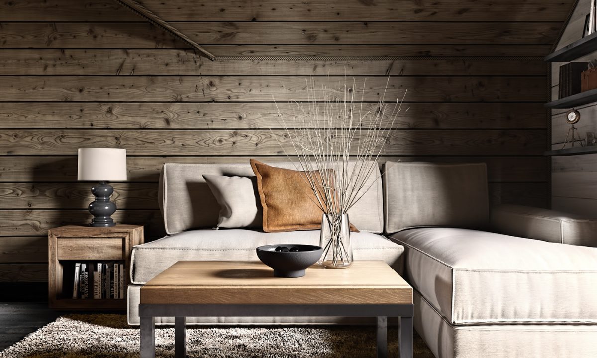 Une petite maison en bois rustique mais pas trop