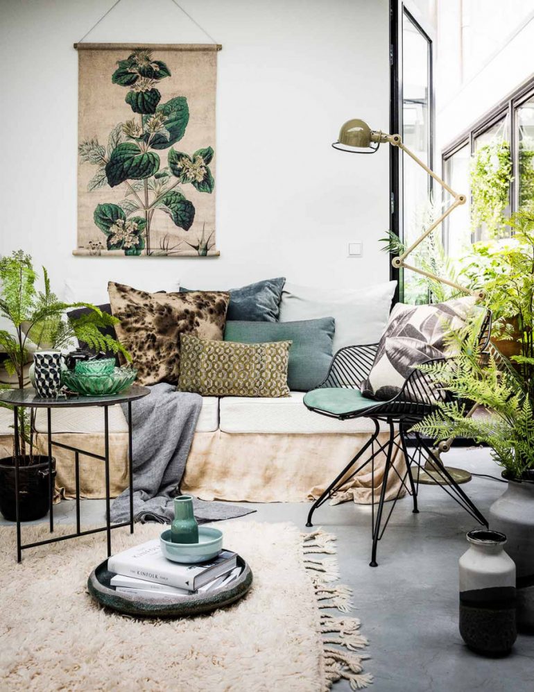 Le design de la maison passe au vert