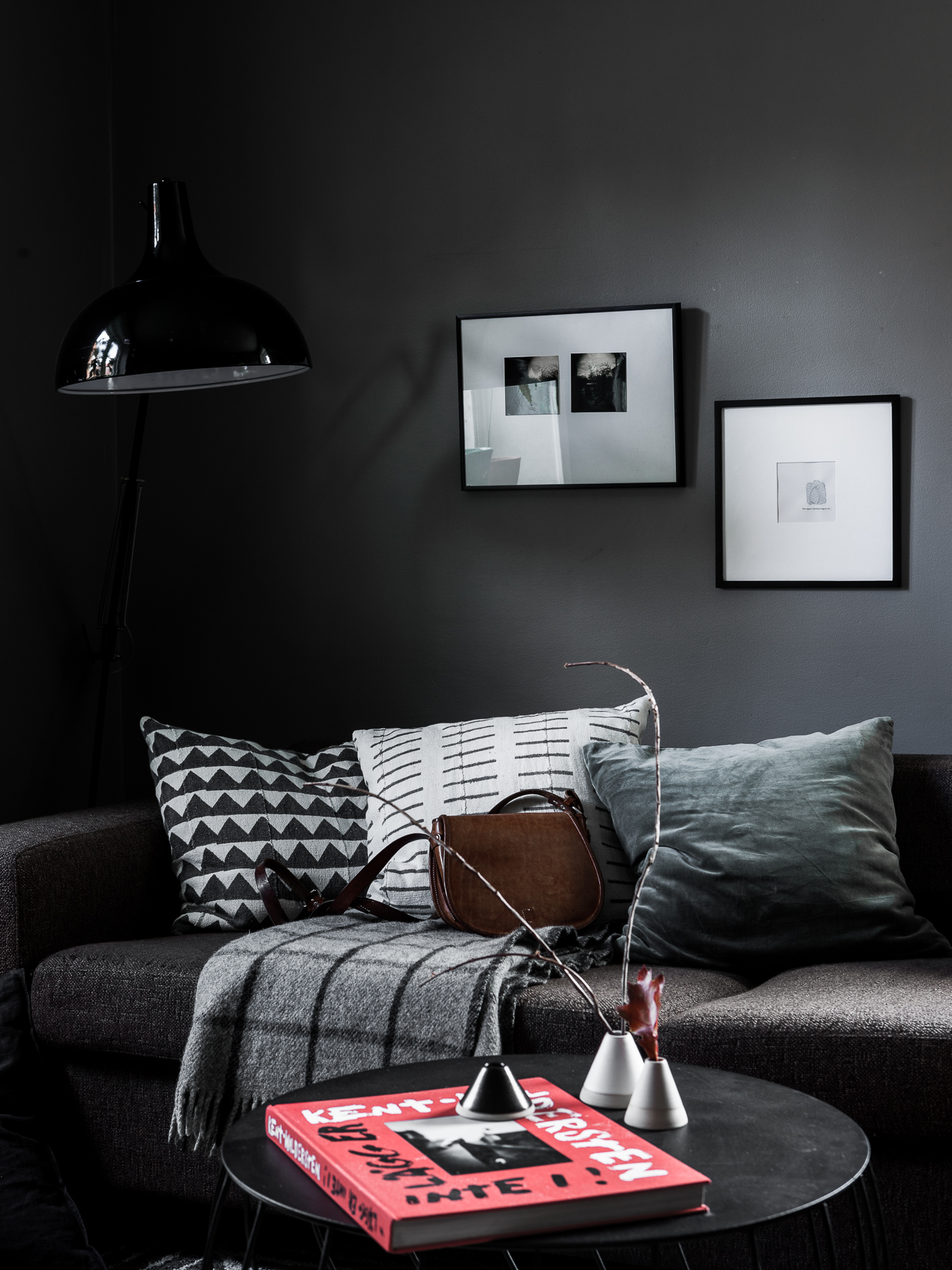 Design scandinave en gris