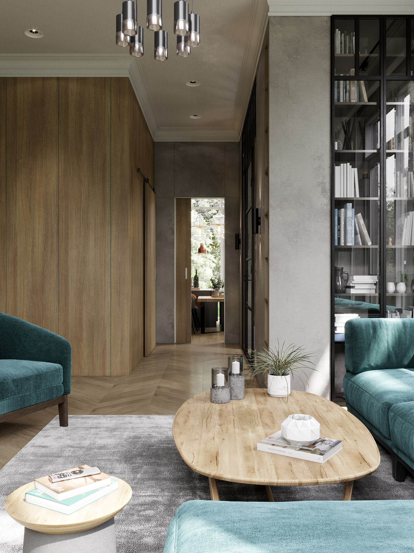 Une maison à Saint-Pétersbourg par Cartelle Design