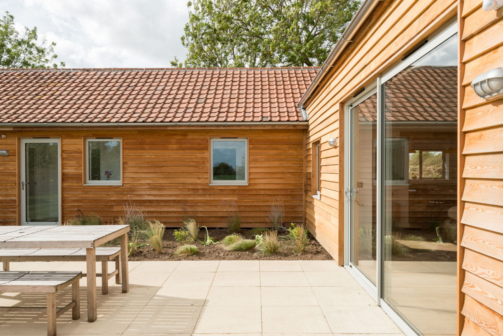 Une grange contemporaine dans le Norfolk