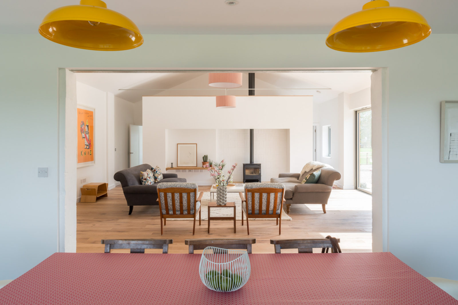 Une grange contemporaine dans le Norfolk