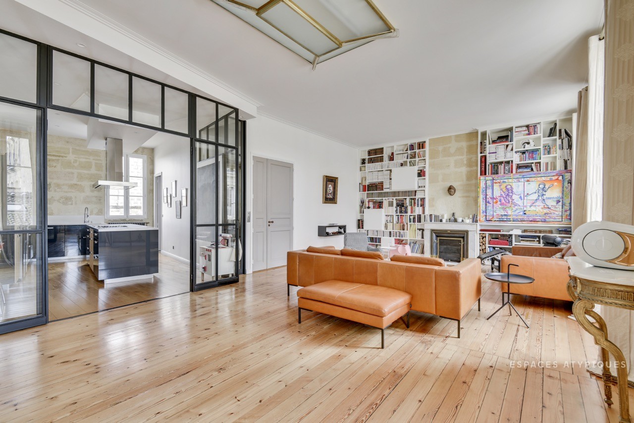 Un appartement bourgeois revisité par un architecte