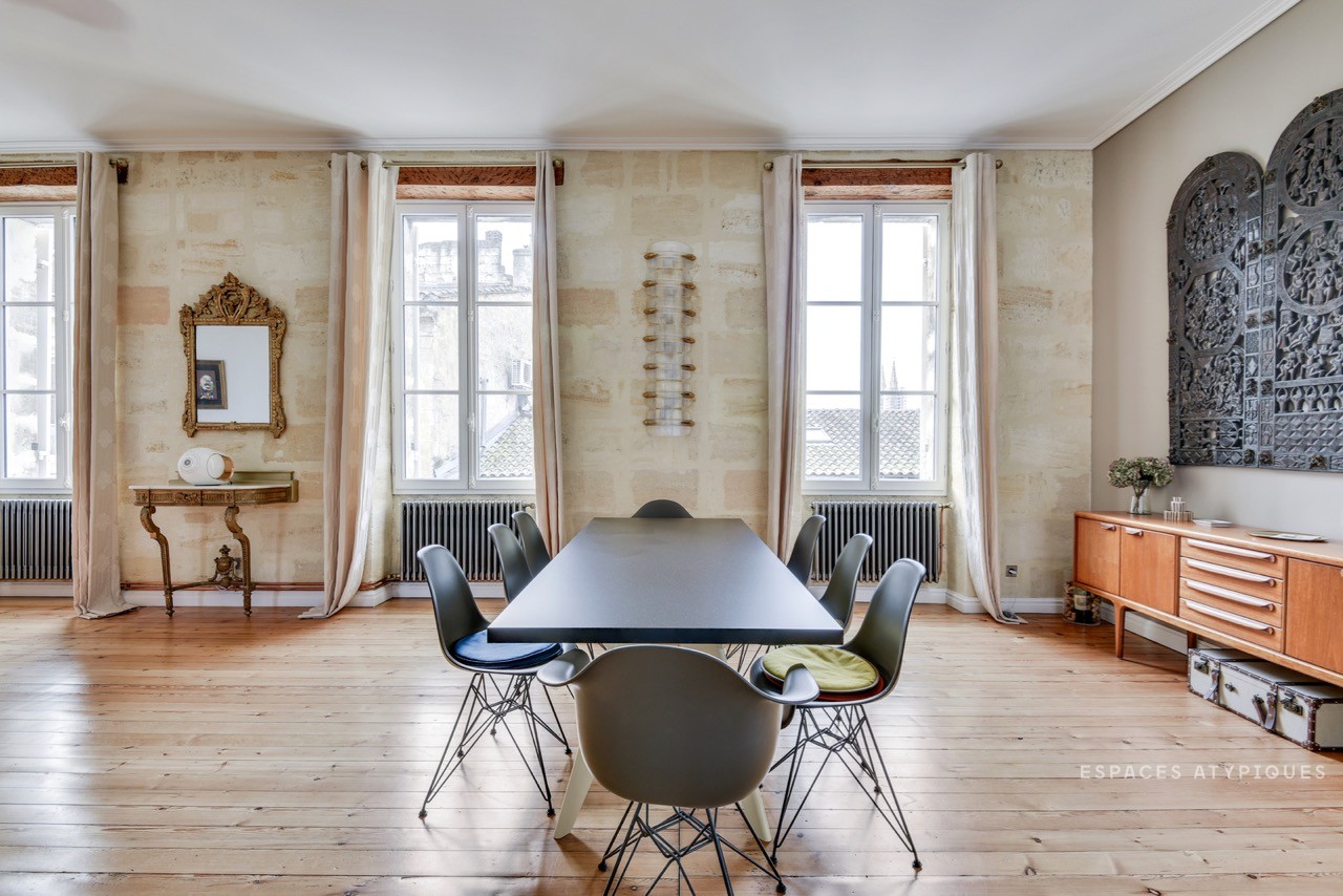 Un appartement bourgeois revisité par un architecte