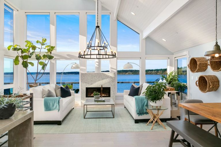 Vue sur mer pour une maison de rêve