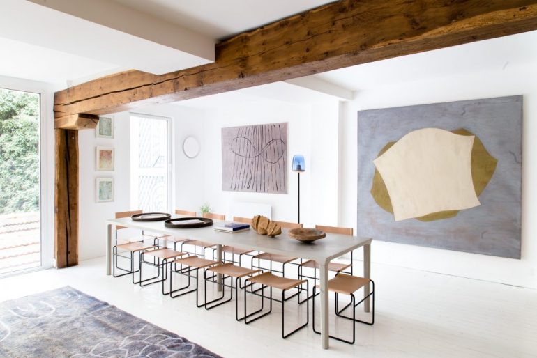 Une galerie d'art comme une maison