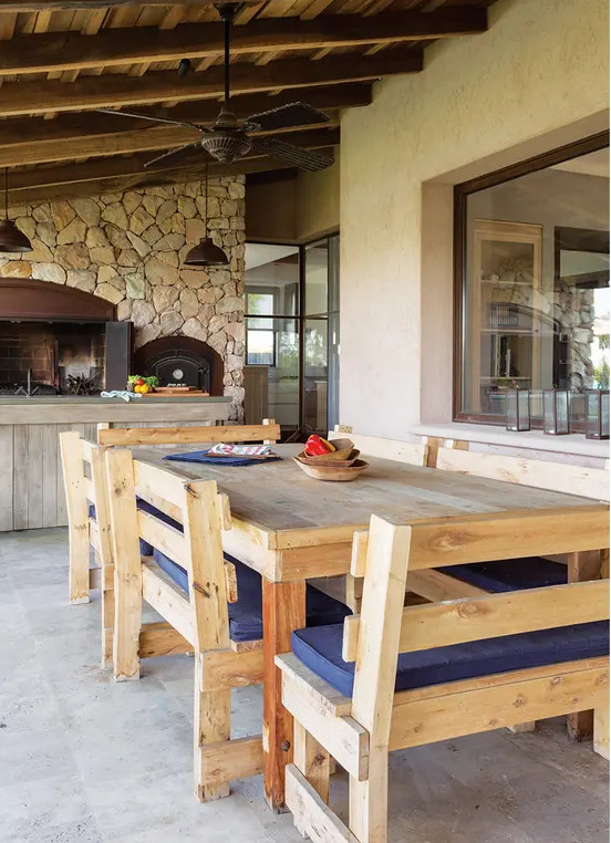 Une maison inspirée par la Toscane en Argentine