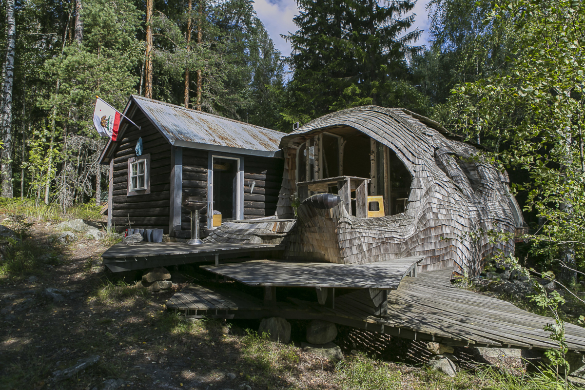 Cette maison est sans doute une des plus bizarres que vous verrez de ...