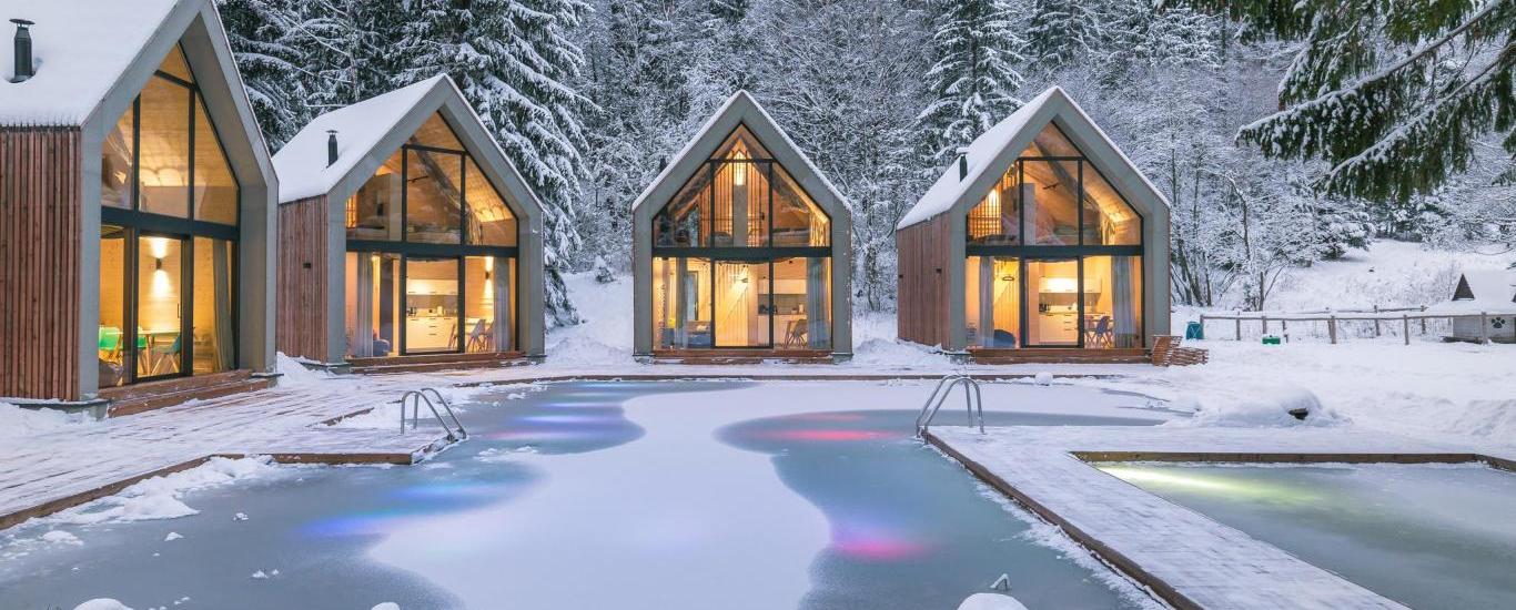 Ces cabanes au design simple vous permettent de passer des vacances en ...