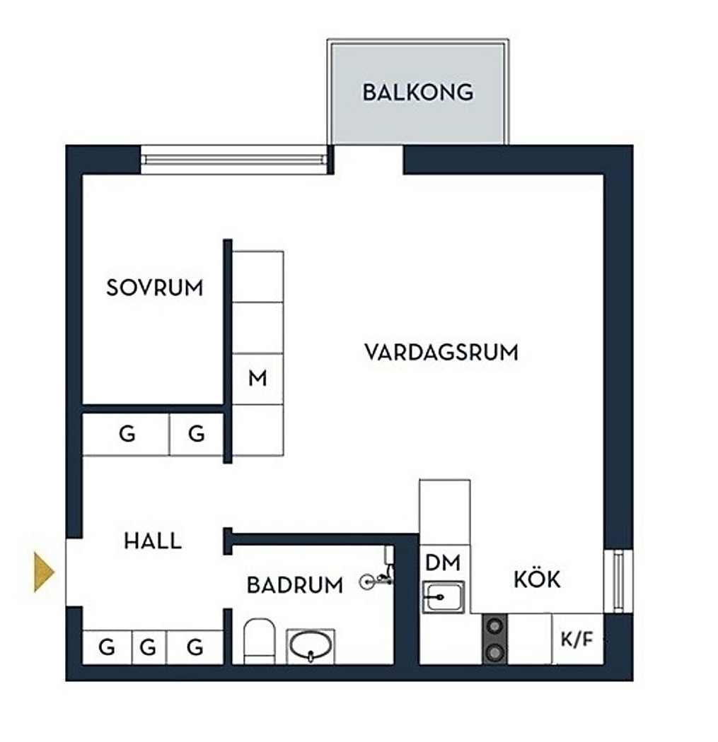 Ce studio de 35m2 a un design et un aménagement très réussis - PLANETE ...