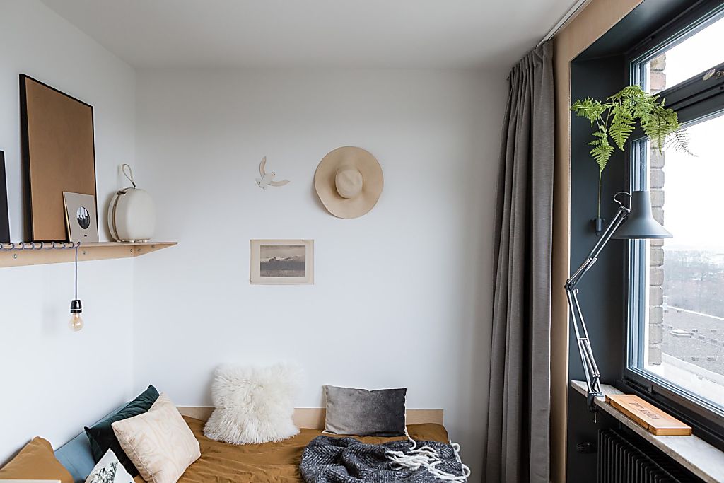 Ce studio de 35m2 a un design et un aménagement très réussis