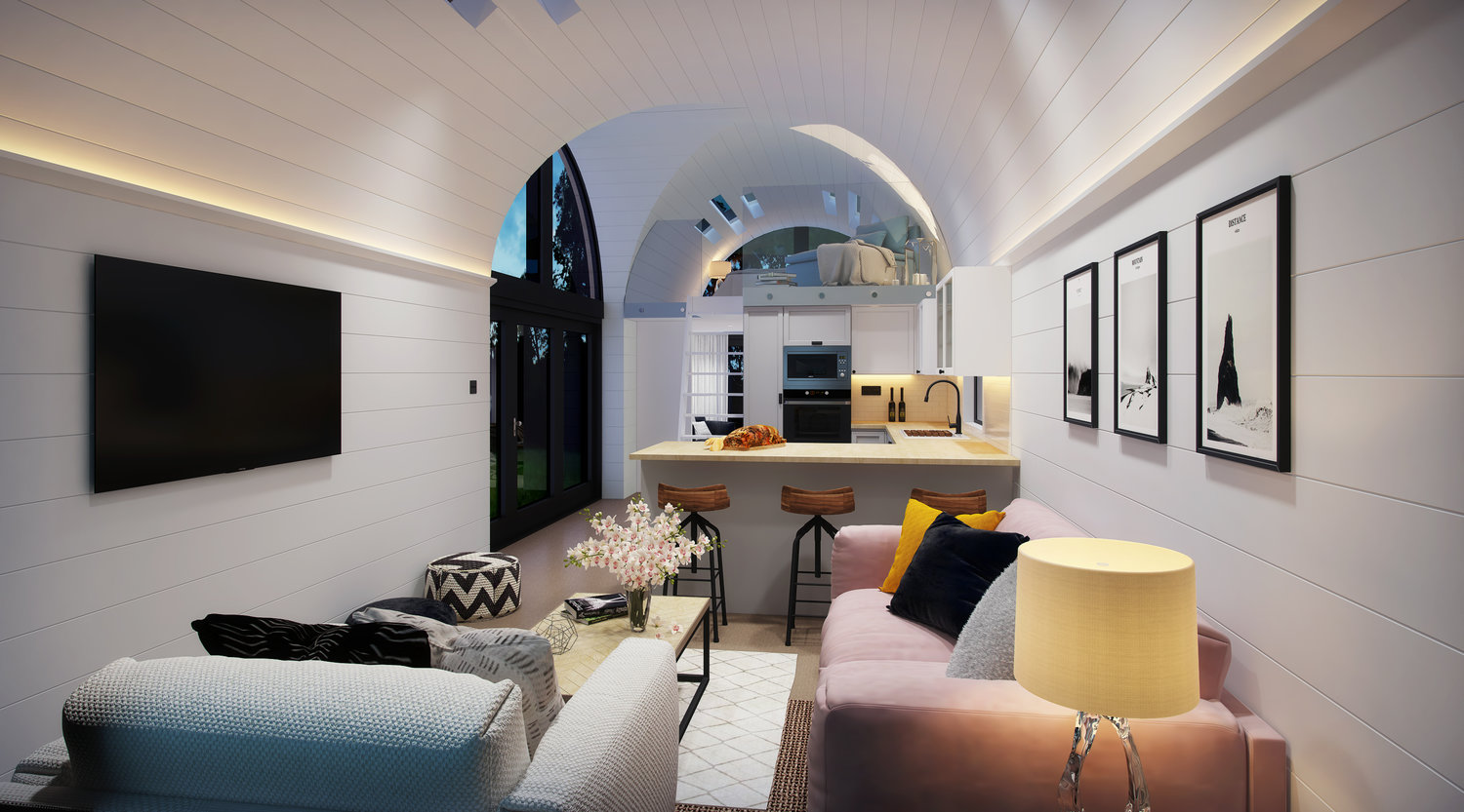 Cette mini maison de 56m2 écoresponsable et design peut s'installer n ...
