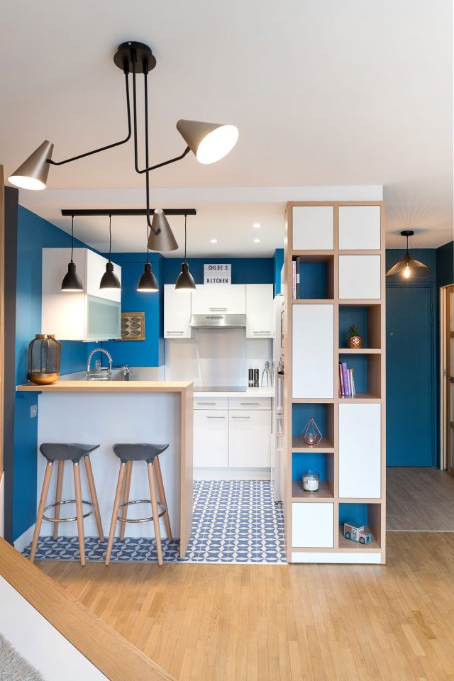 Ce studio de 20m2 près de Paris cache un lit astucieux