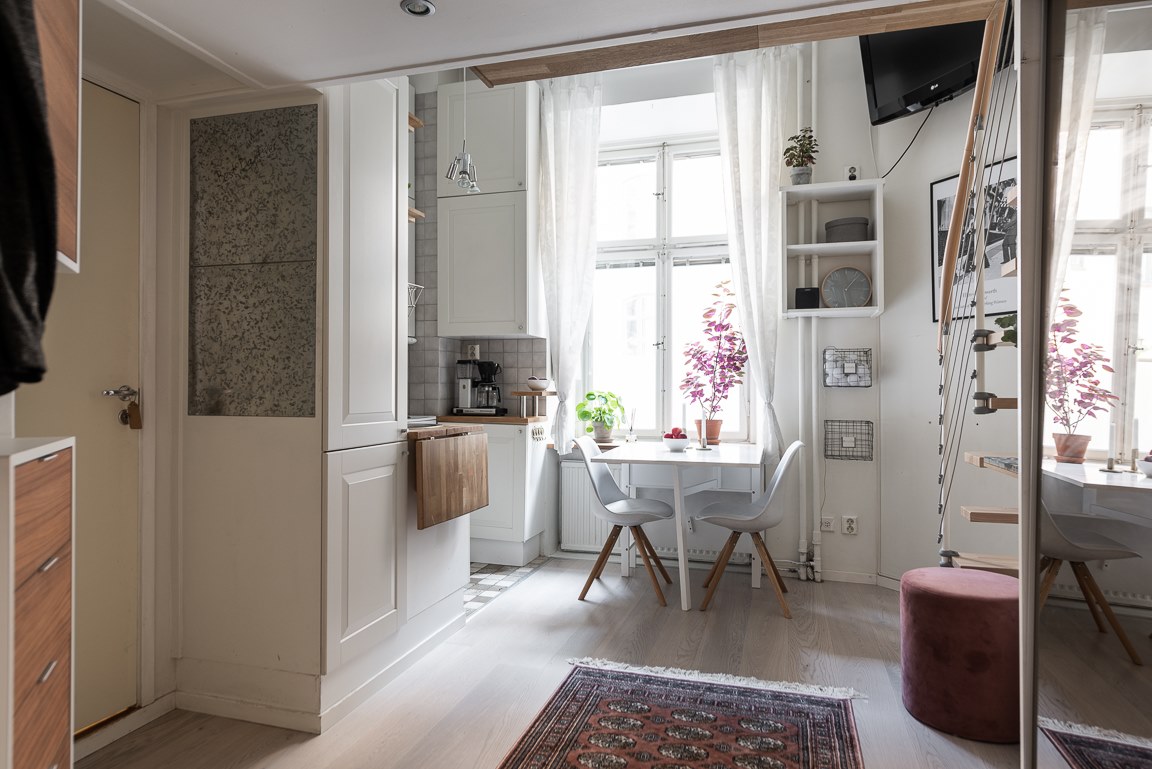 Ce studio de 16m2 est parfaitement aménagé