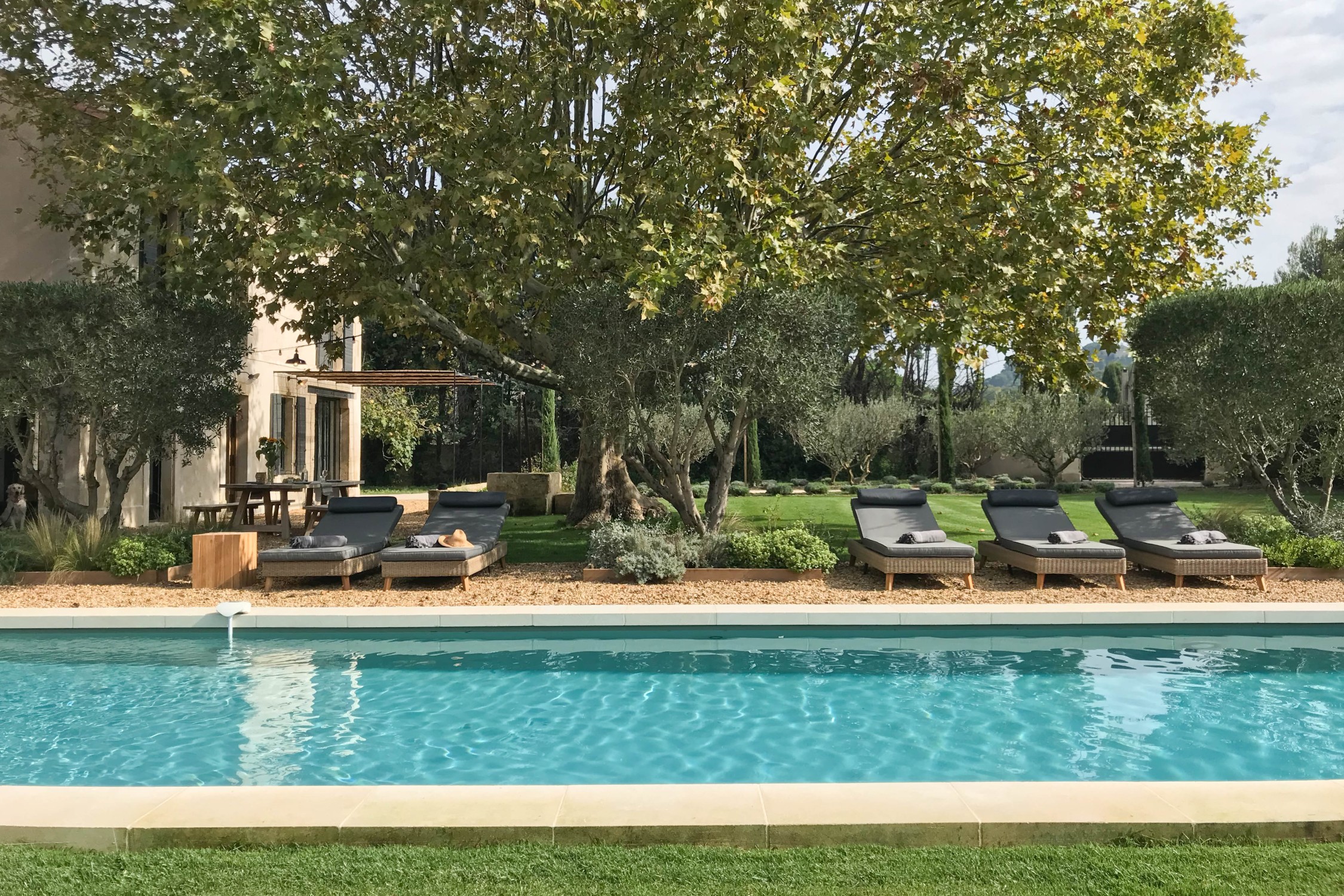 Cette authentique maison provençale respire la douceur de vivre