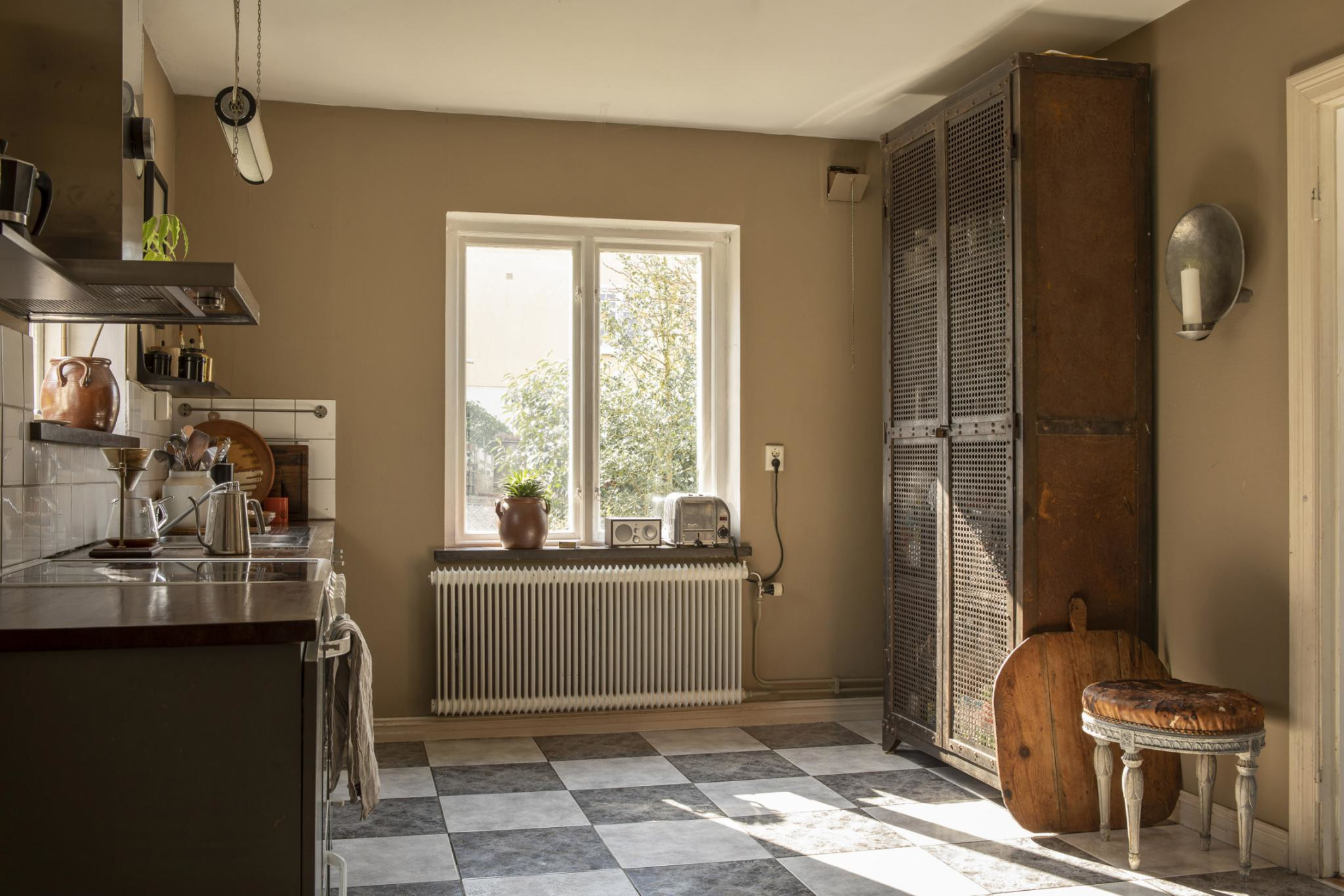 La décoration de cette maison est faite d'un mélange d'influences