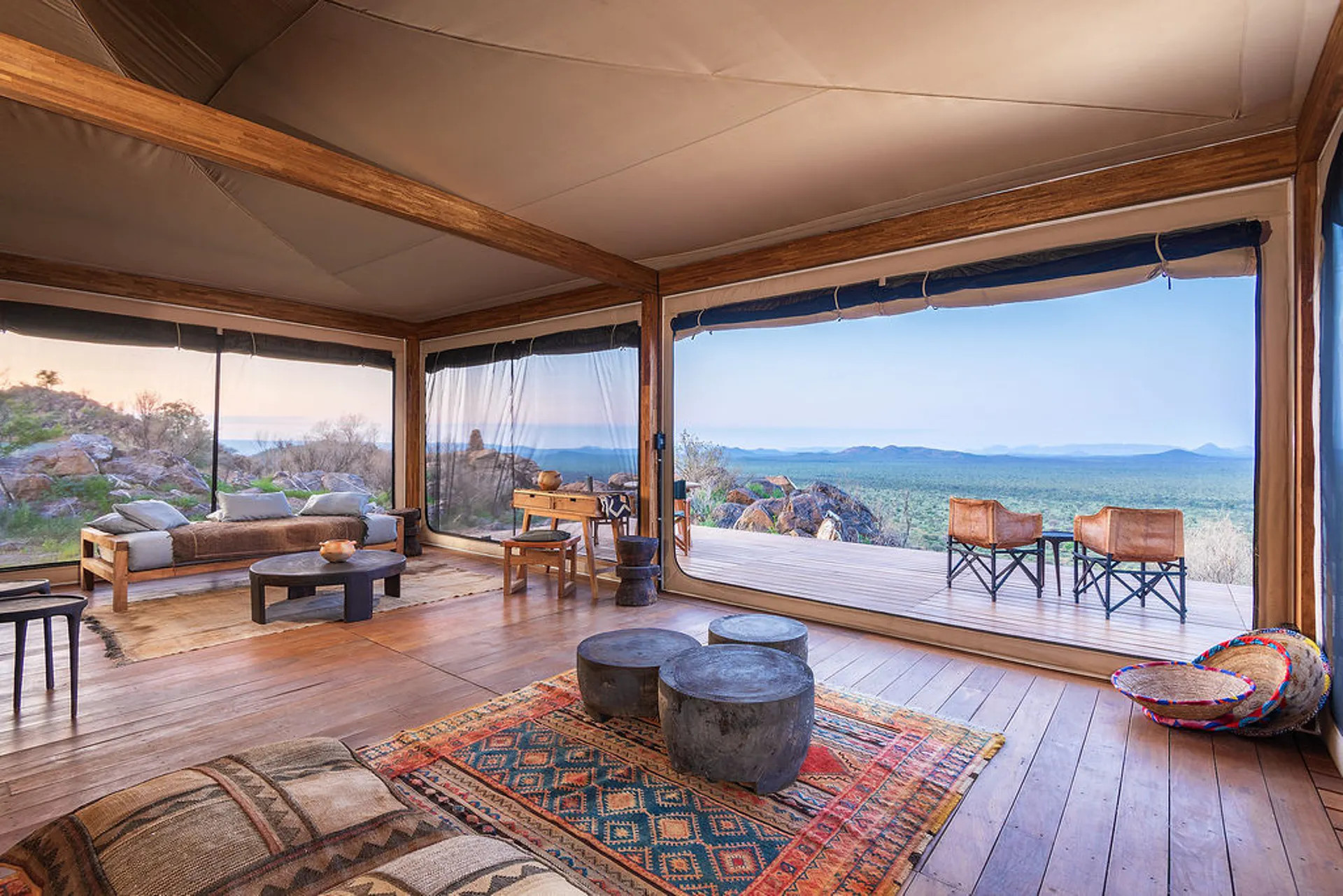 Une maison et des suites respectueuses de leur environnement en Namibie