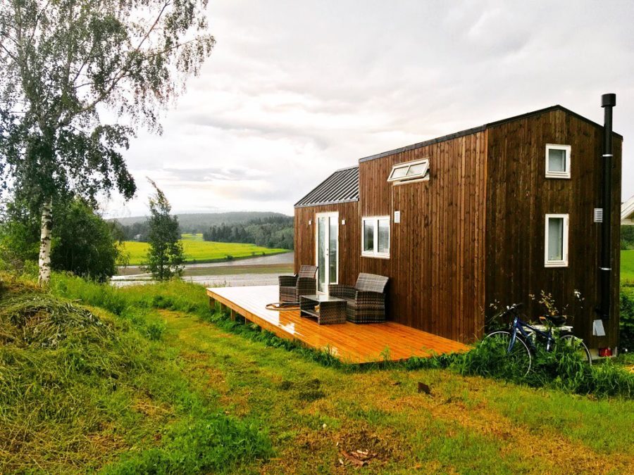 Une tiny house en bois de 22m2 à installer en ville ou à la campagne