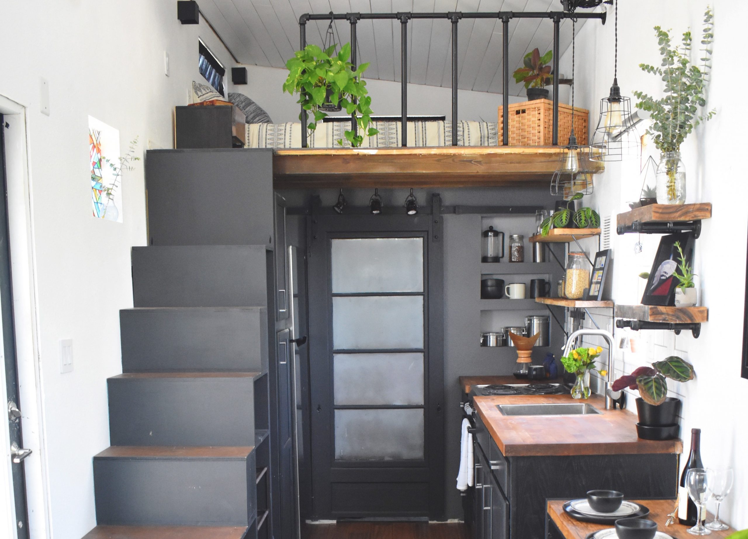 Cette tiny house de 25m2 a une surface parfaitement exploitée