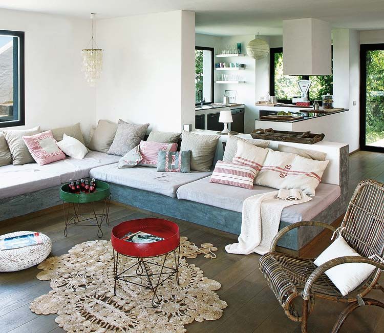 Une maison neuve à la décoration chaleureuse