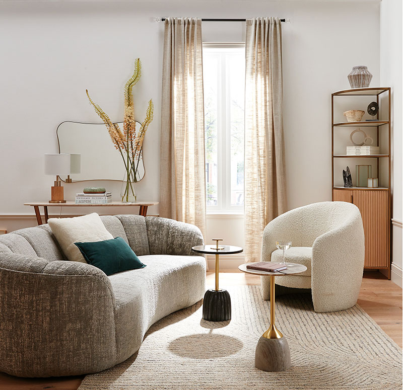 Un automne design et naturel chez Crate and Barrel