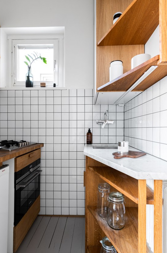 Ce studio de 23m2 multiplie astucieusement l'impression d'espace