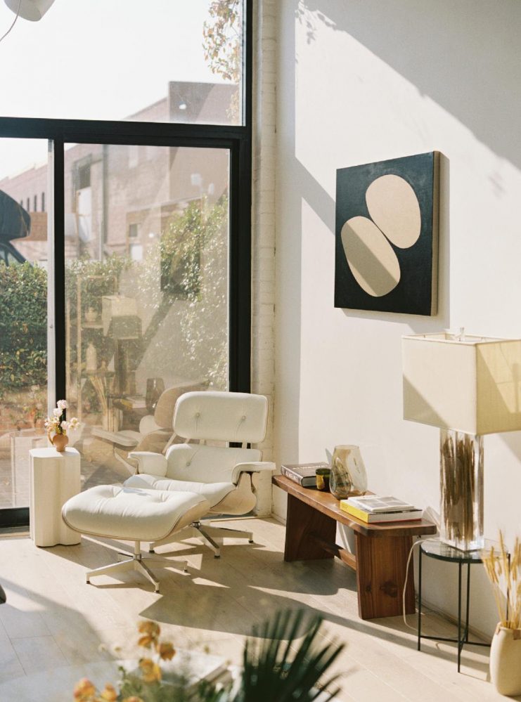 Décoration Japandi pour un loft design à Los Angeles