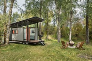 Une mini maison de 23m2 avec terrasse (plan inclus)