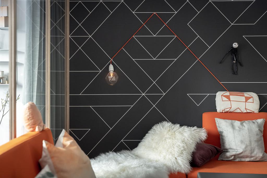 Un appartement au design bois créatif