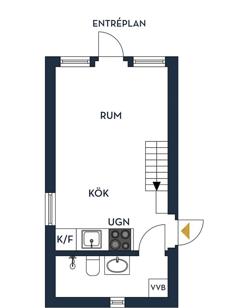 Une mini maison design en bois de 32m2 (avec plans)