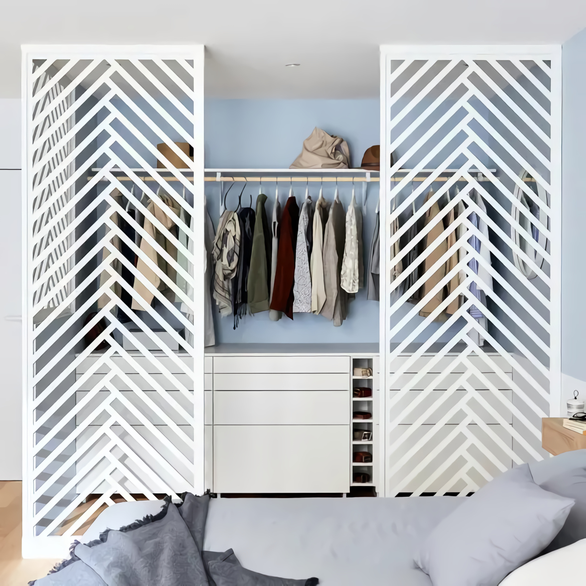 5 règles faciles à suivre pour installer un dressing semi-ouvert