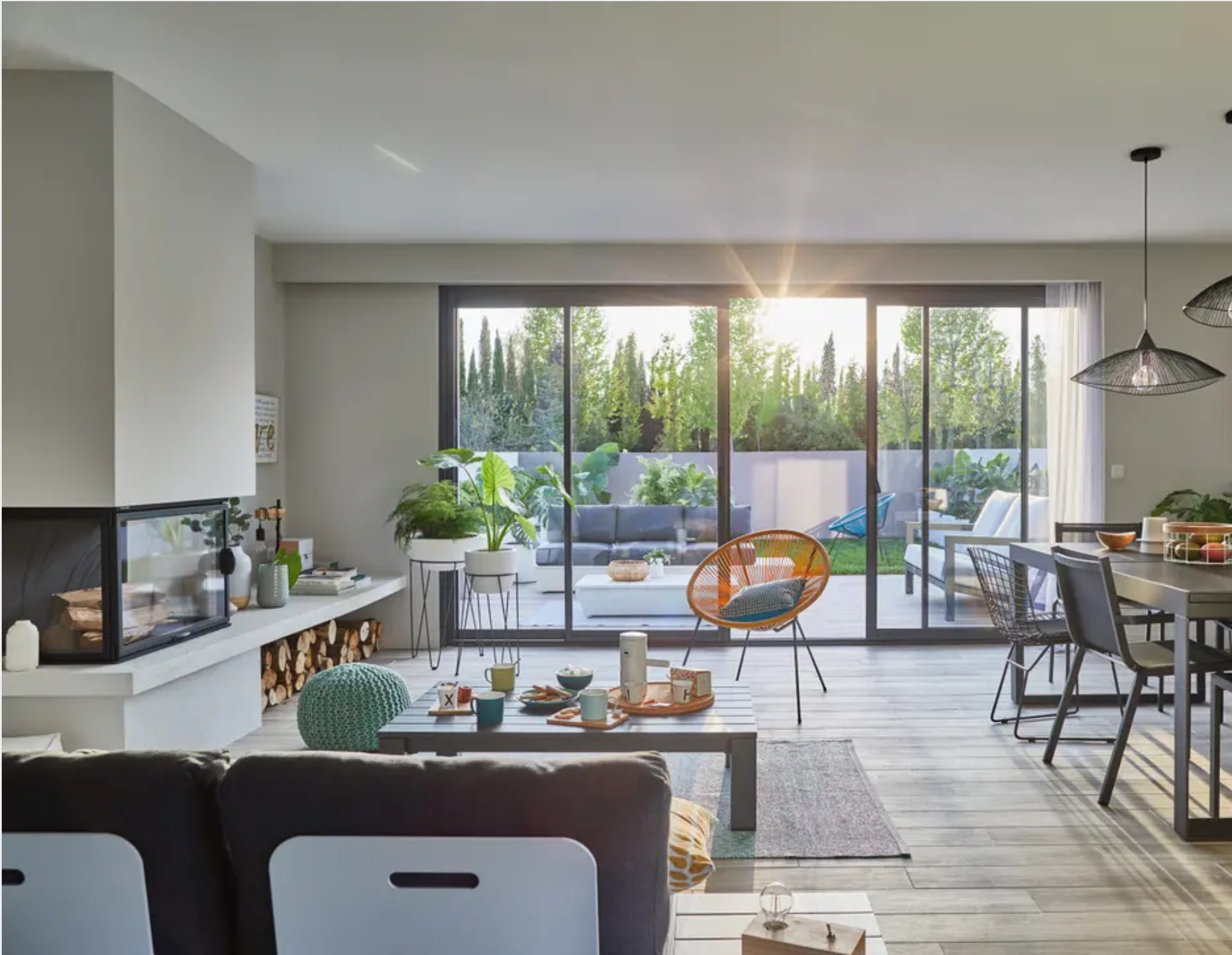 Comment faire entrer l'extérieur à l'intérieur dans une maison?