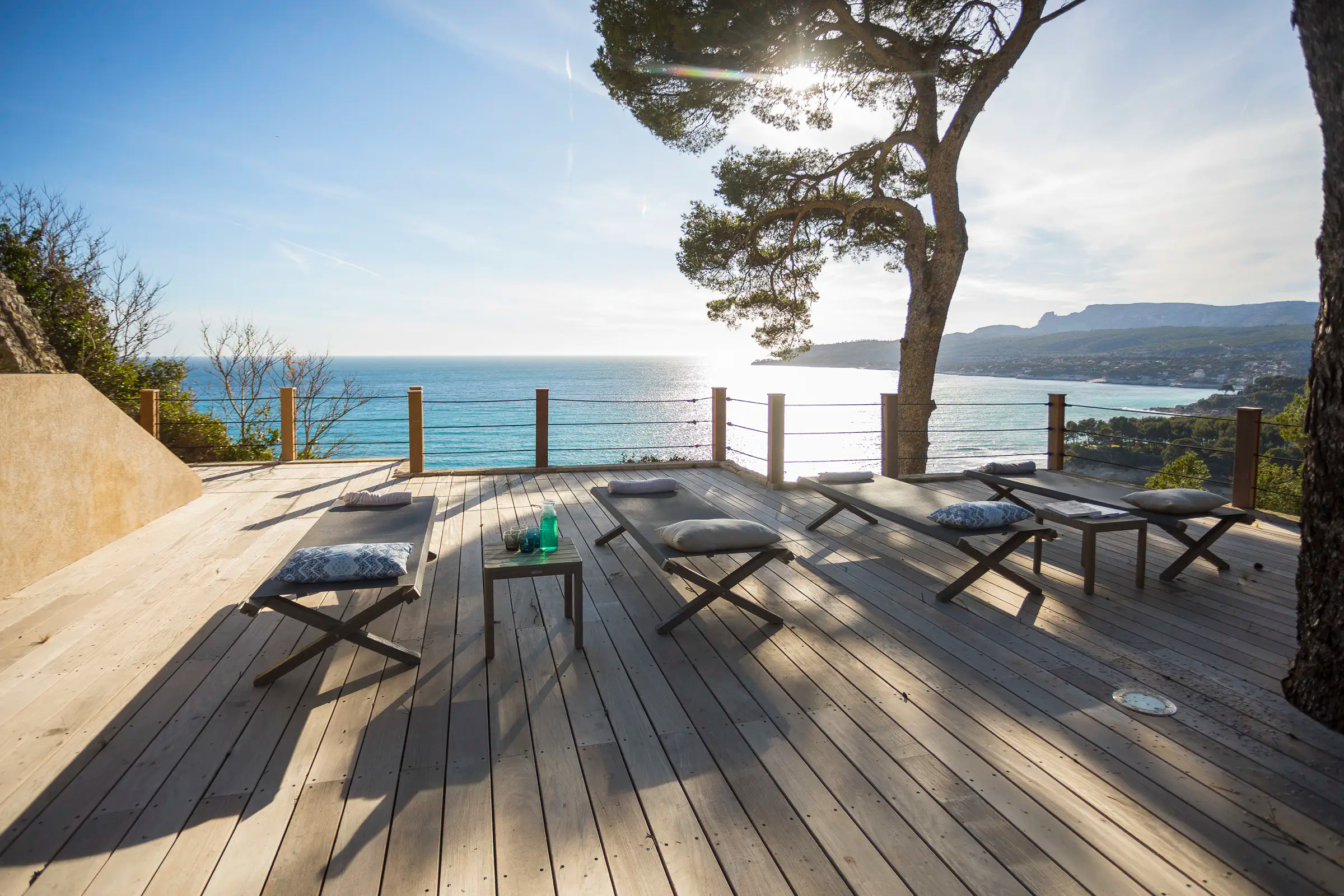 Une villa contemporaine avec vue sur les calanques de Cassis