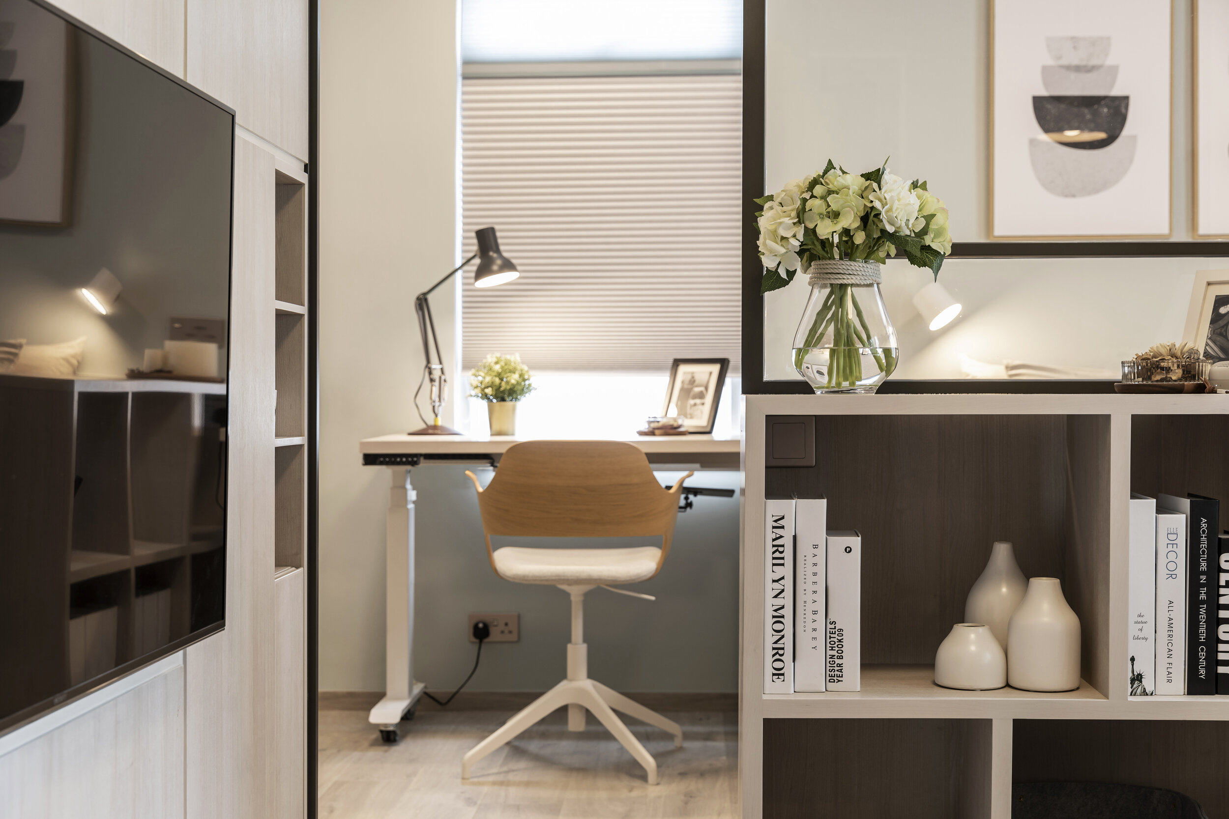 Un deux-pièces design de 30m2 aménagé confortablement